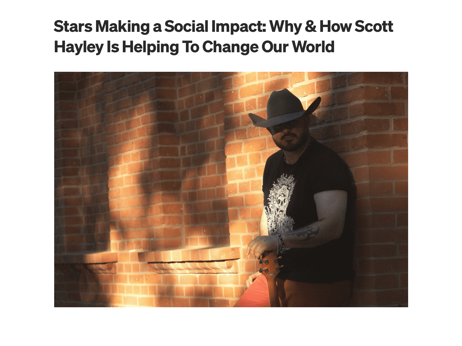 Authority Magazine Interview with Scott Hayley | Scott Hayley